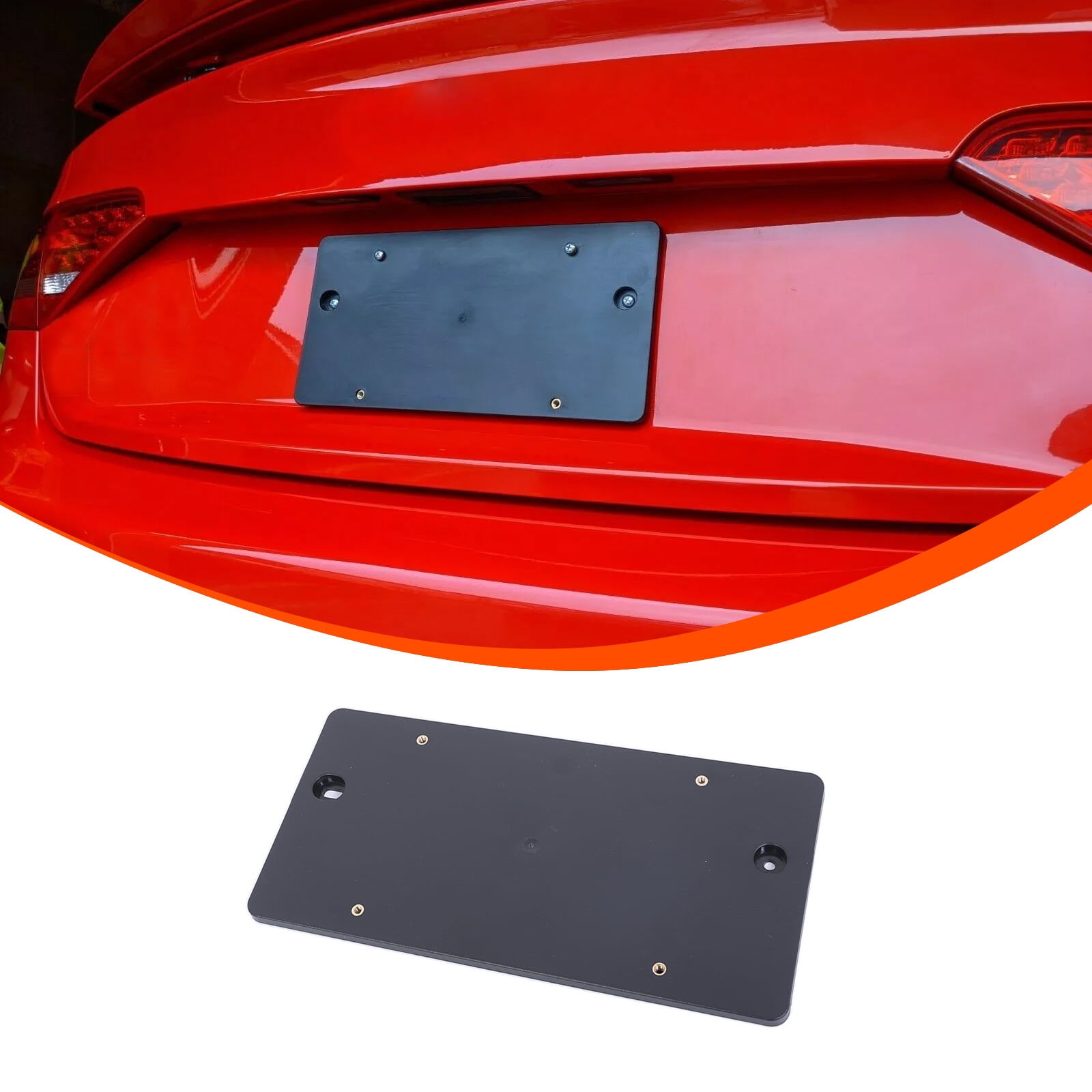 Rear License Plate Holder for Audi A3/S3/A4/S4/A5/S5/SR5/A6/S6/Q5/Q7 ...