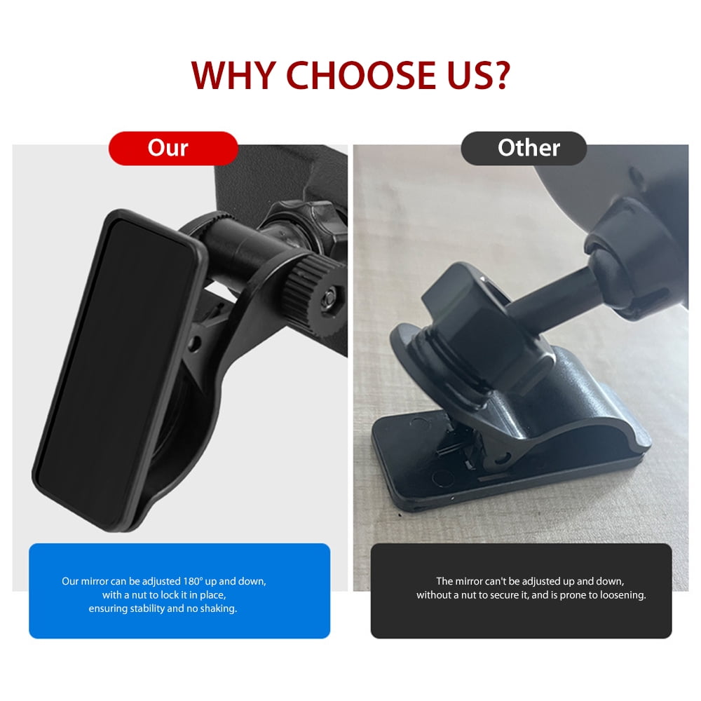 Rear view mirror,Mirror Adjustable Car Observation Mirror Car Interior ...