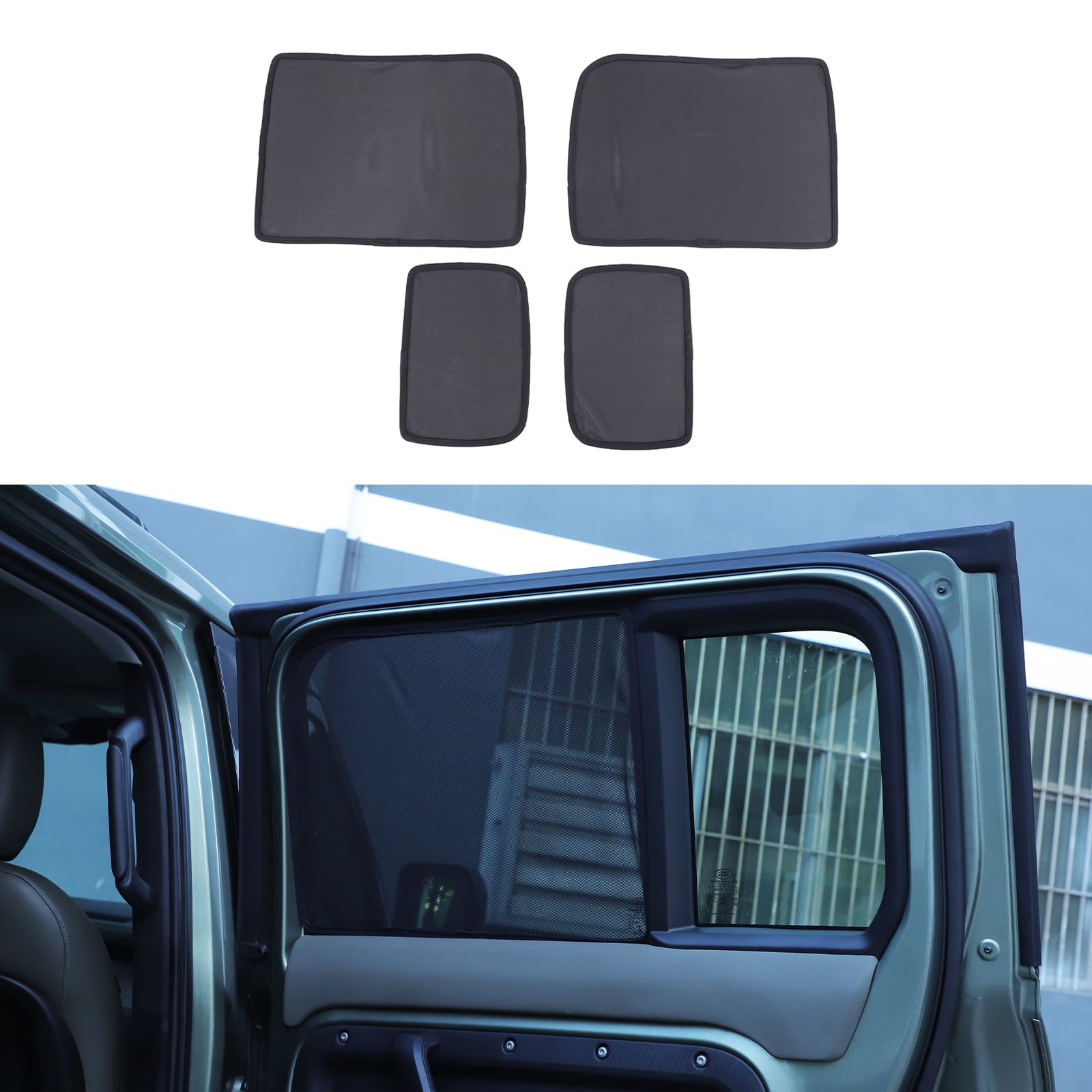 Rear window screens for Land Rover Defender 110/130 2020-2024 ...