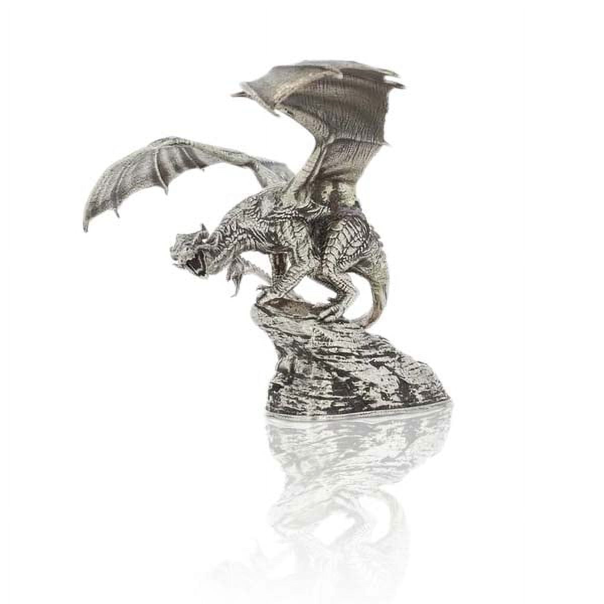 Rearden Metals, Coco Dragon - Sterling Silver Statue, 8 Troy Ozs, .925 ...