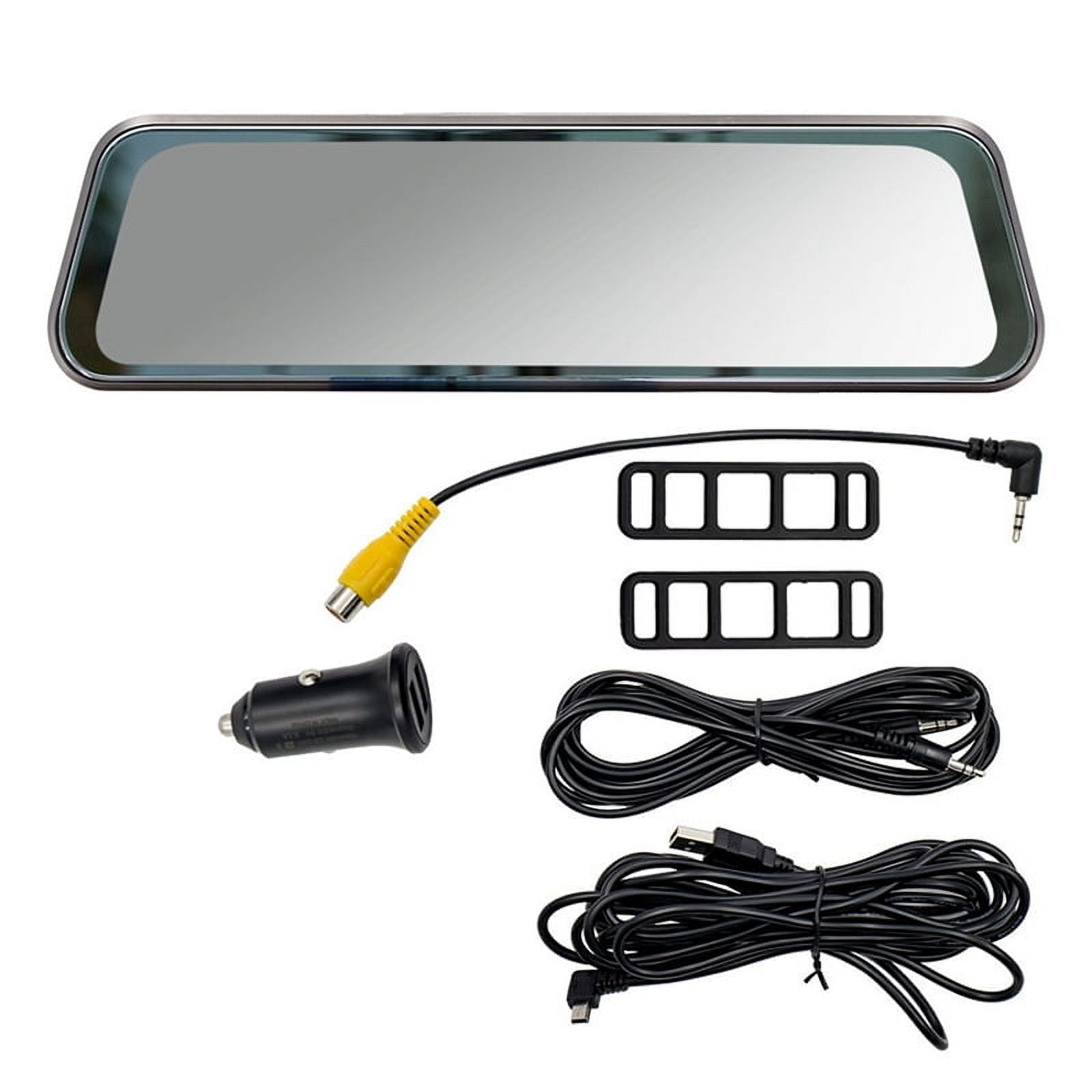 Rearview Mirror Recorder 9.36 Inch Carplay Driving Recorder Streaming ...