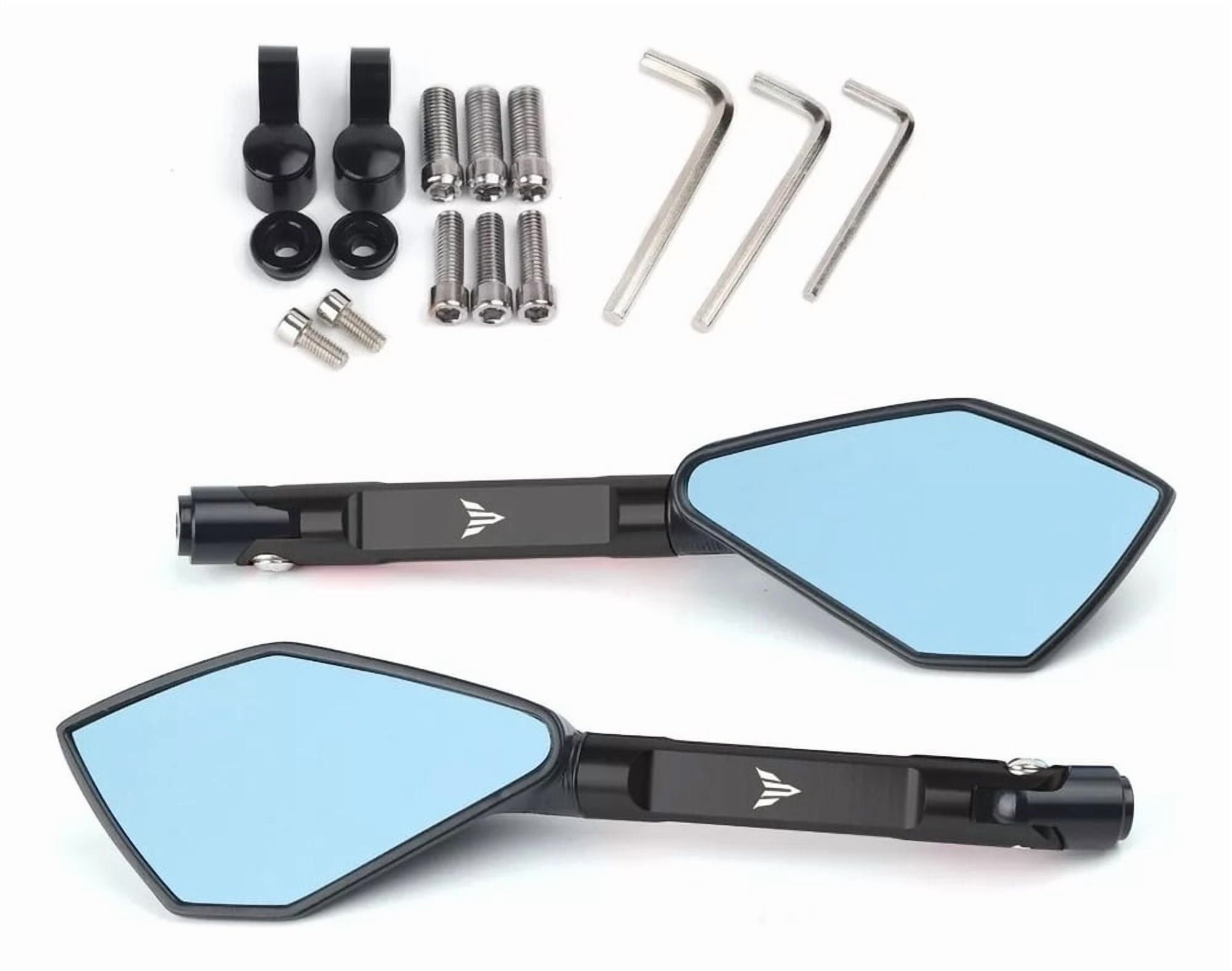 Applies to Rearview Mirror for Yamaha Mt01 Mt25 Mt03 Mt07 Mt09 Mt10 ...