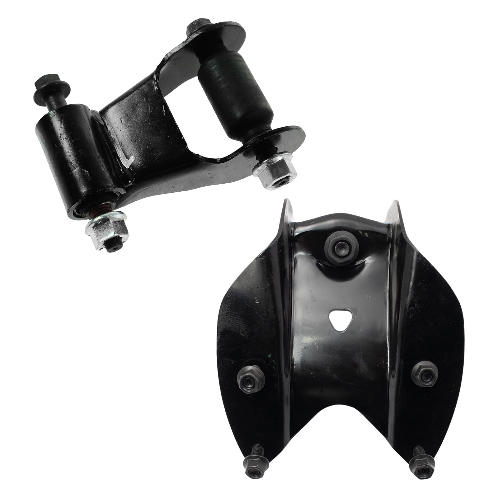 Rearward Leaf Spring Shackle & Bracket Hanger Set LH or RH Side for ...