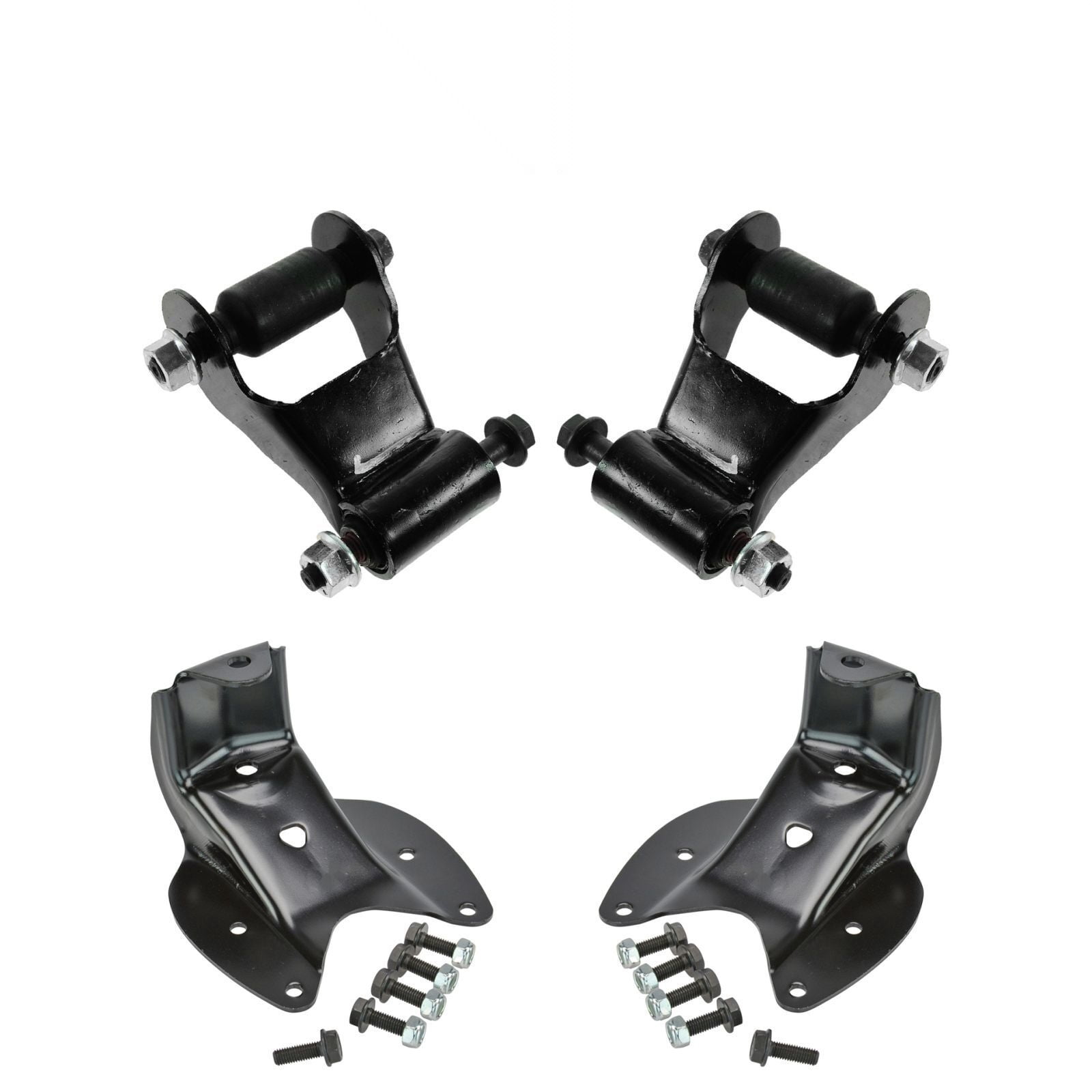 Rearward Leaf for Spring Shackle & Bracket Hanger Kit for Ford F150 ...
