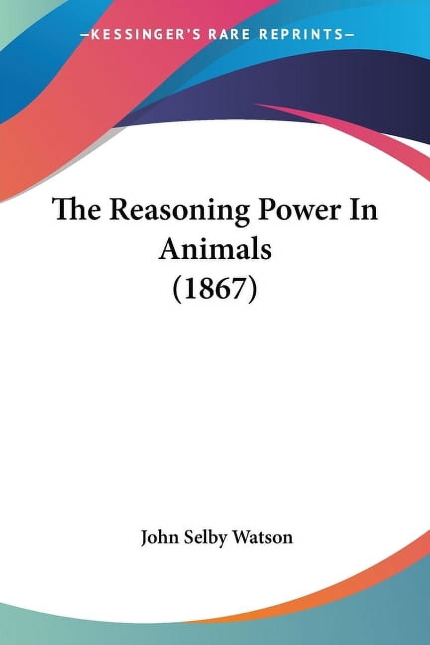 Reasoning Power In Animals - Walmart.com