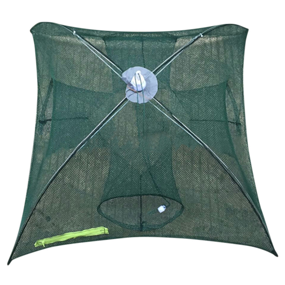 Reayehane Fishing Holes Automatic Fishing Net Shrimp Cage Nylon ...