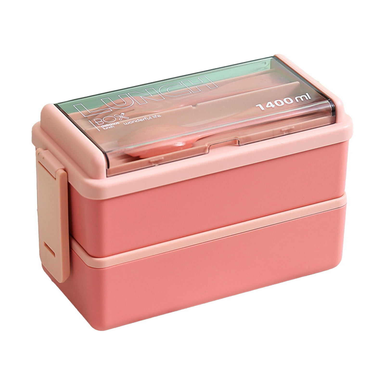 Reayehane Food Storage Box Adult Lunch Box 49Oz Leakproof Stackable ...