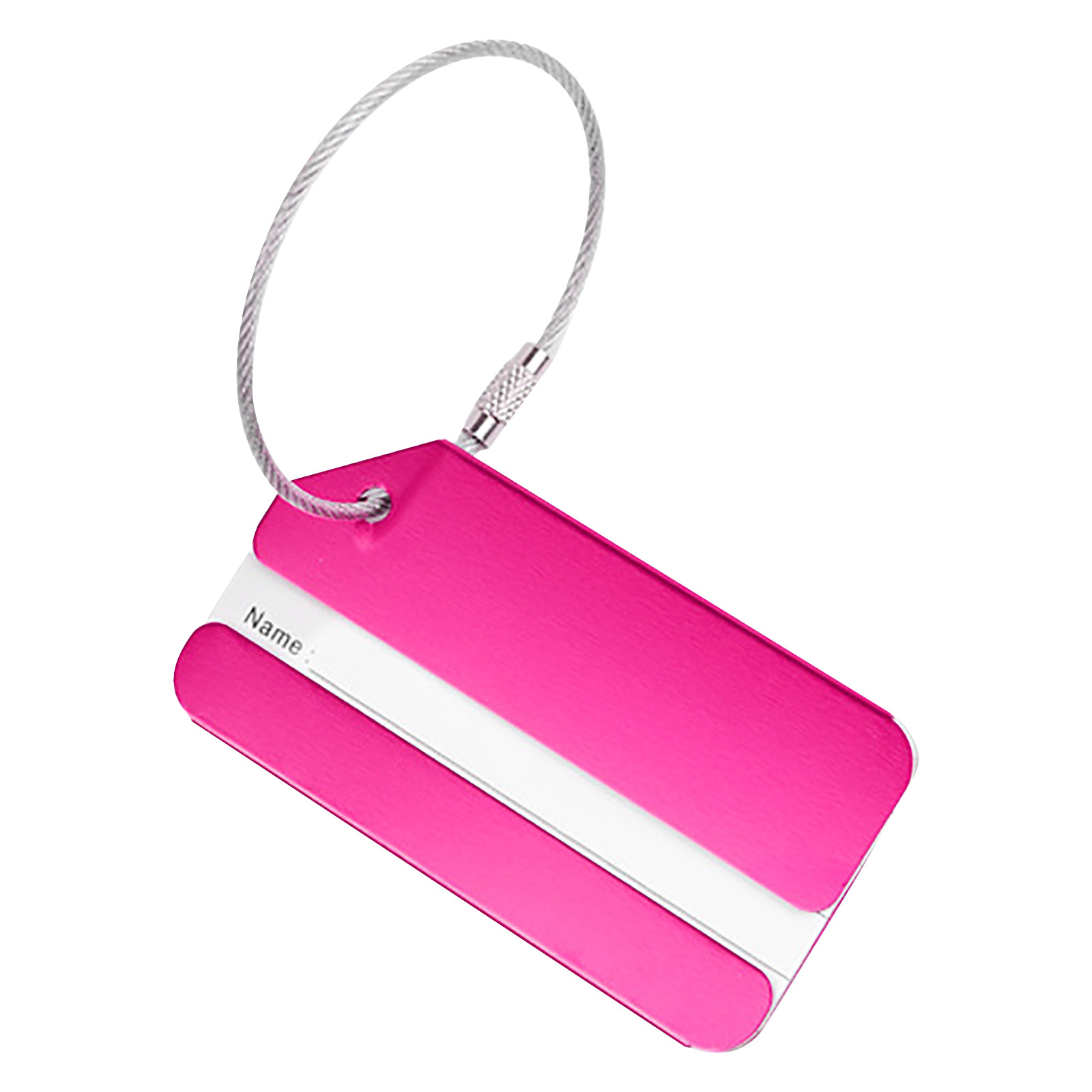 Reayehane Travel Equipment Aluminum Luggage Tags Metal Luggage Tags ...