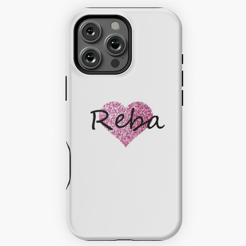 Reba McEntire Pink Heart Country Music Phone Case for iPhone 16 15 14 ...