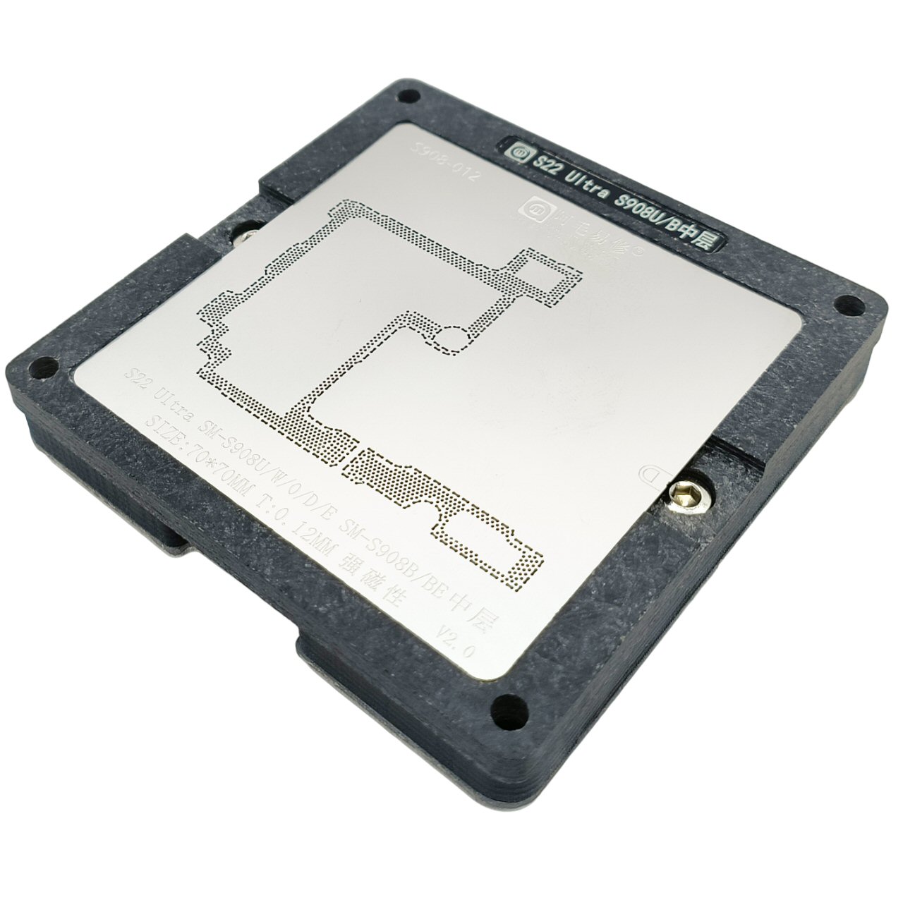 Reballing Stencil Compatible With Samsung S22 Ultra Motherboard Logic ...