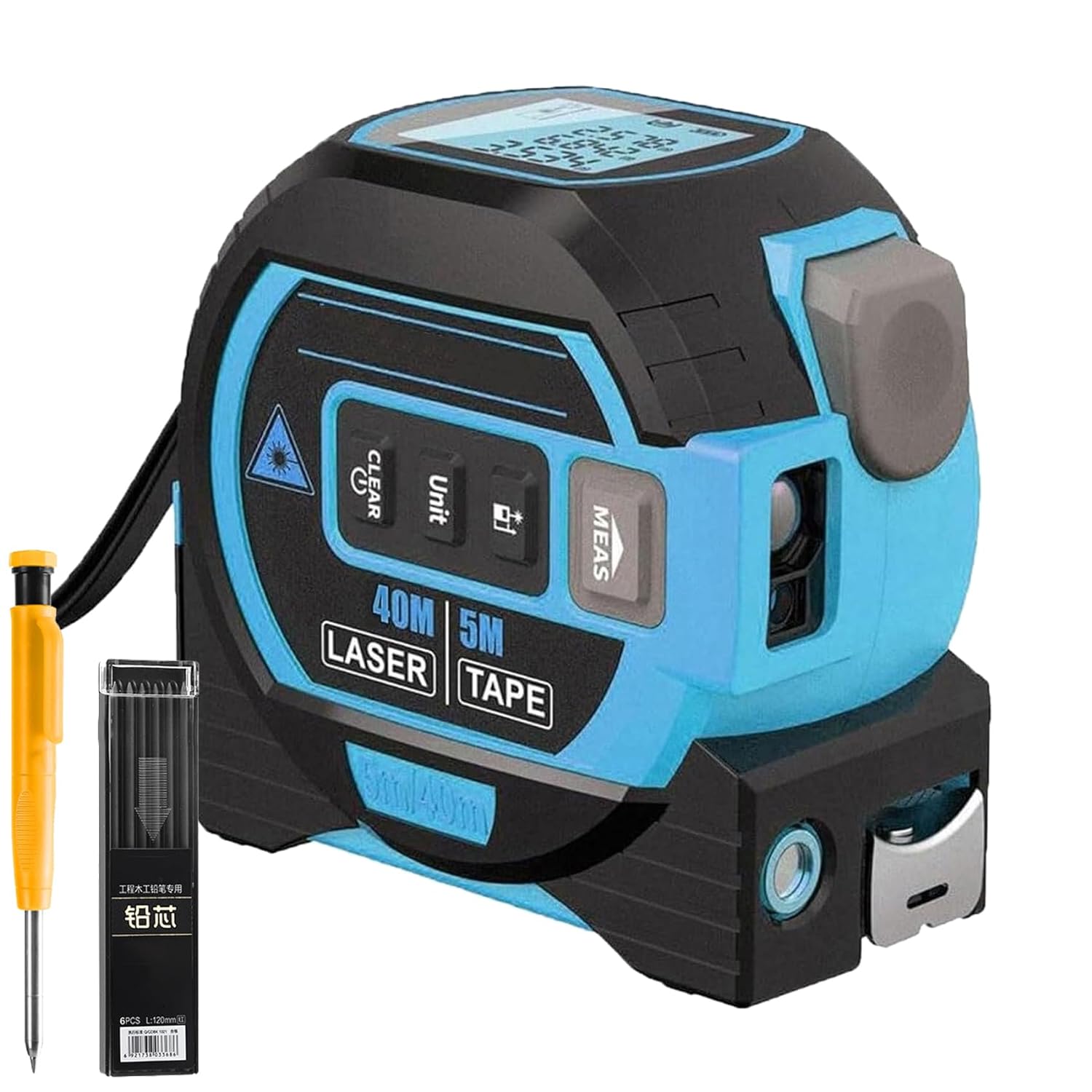 Rebanb™ 3-In-1 Digital Laser Measuring Tape, Rebanb Tape, 40/60M ...