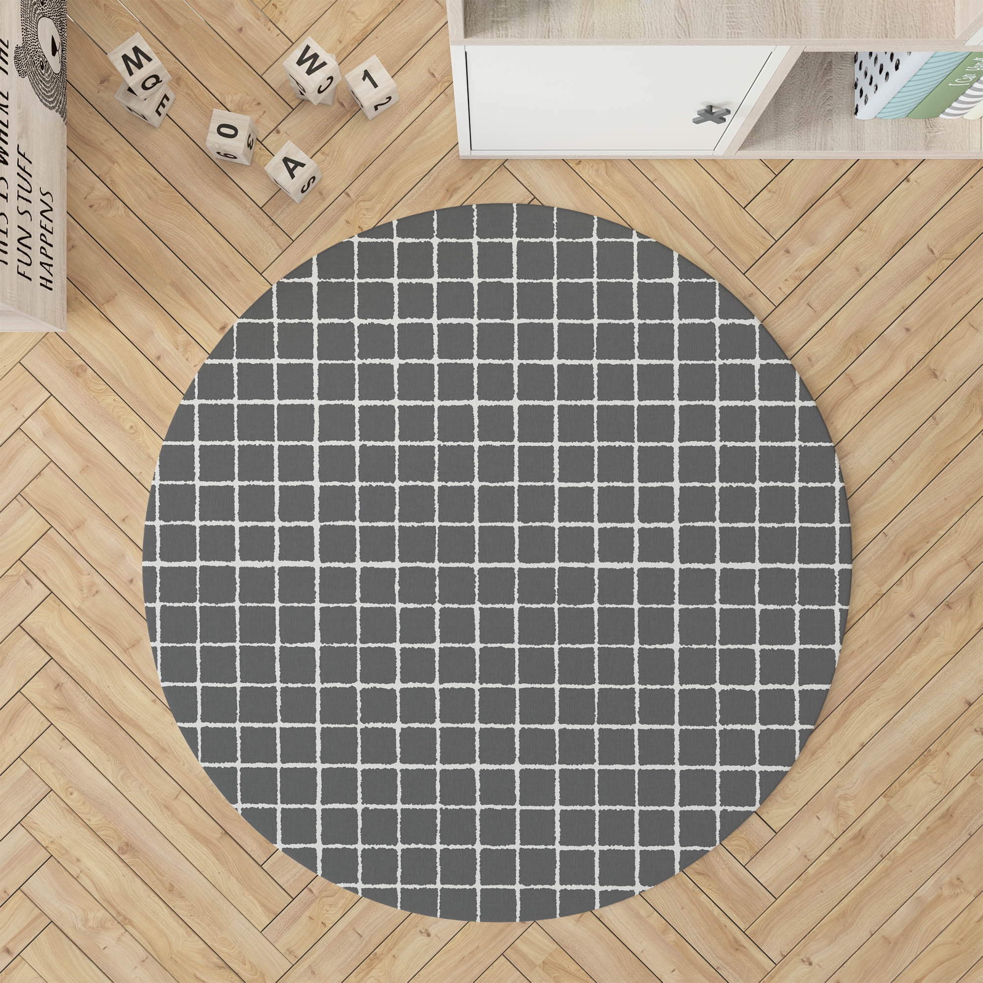 Rebar Ivory Charcoal Kids Play Mat - Walmart.com