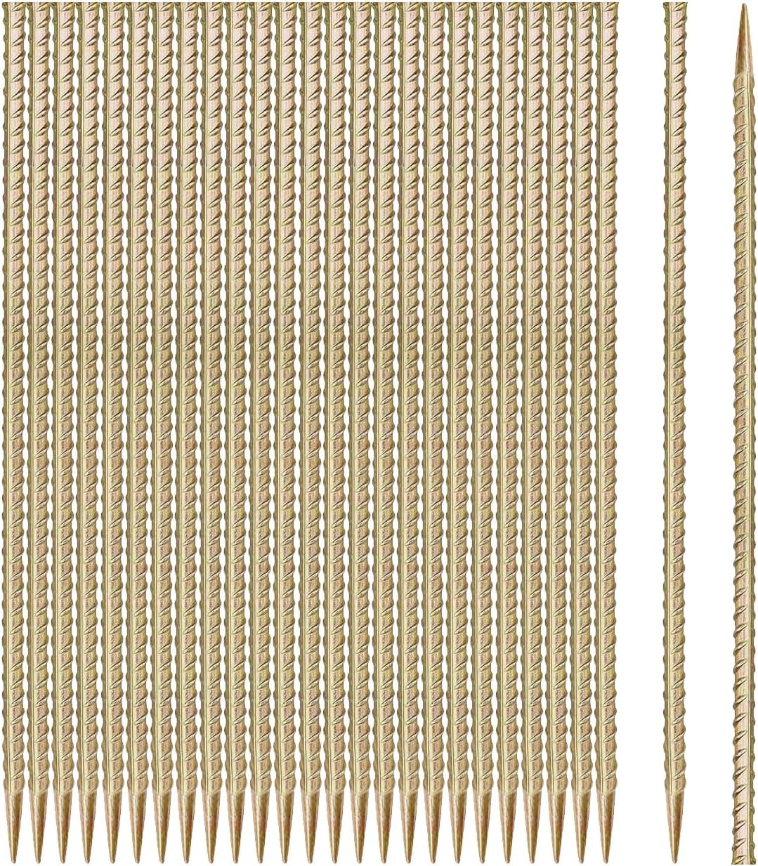 Rebar Stakes 16 inches(30pcs) Ground Anchors Steel Plant Support Garden ...