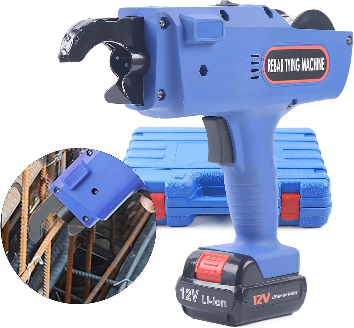 Rebar Tying Machine 30-60mm Automatic Steel Bar Rod Tying Tools ...