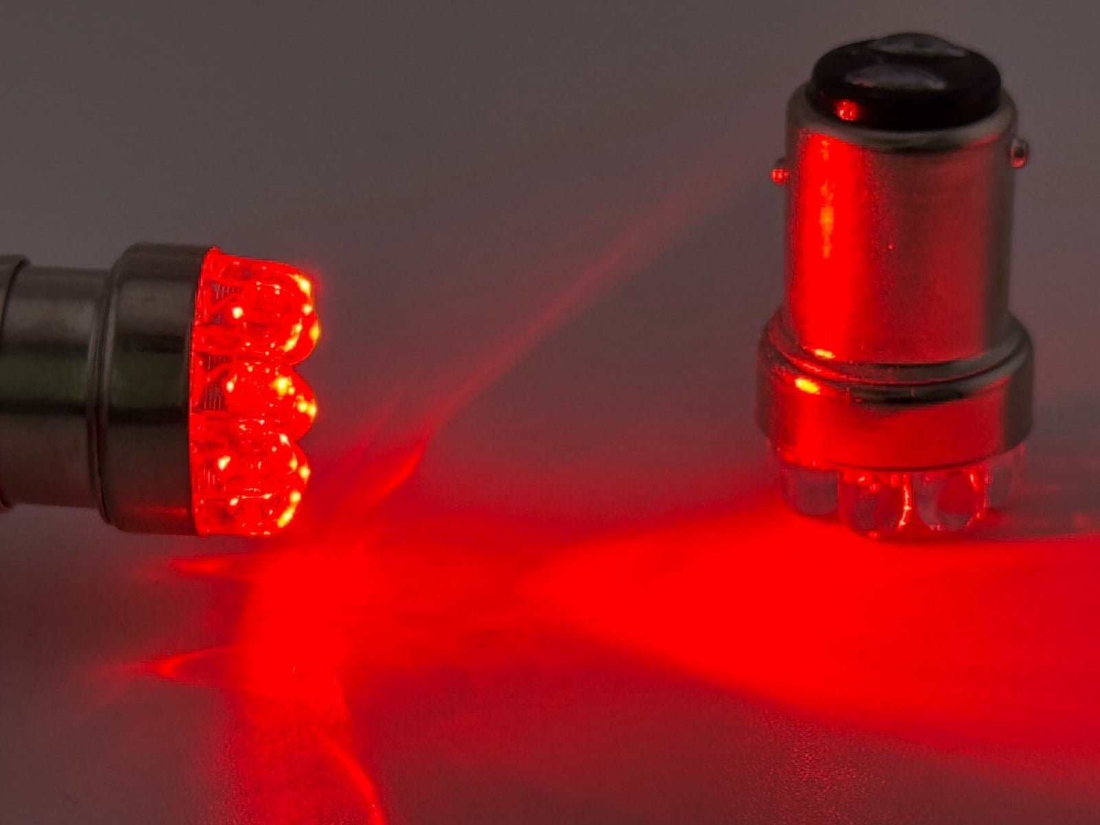 Rebaydo 2pcs 1154 Miniature Bulb 6 Volt BAY15D Base 9 LED Dual Filament ...