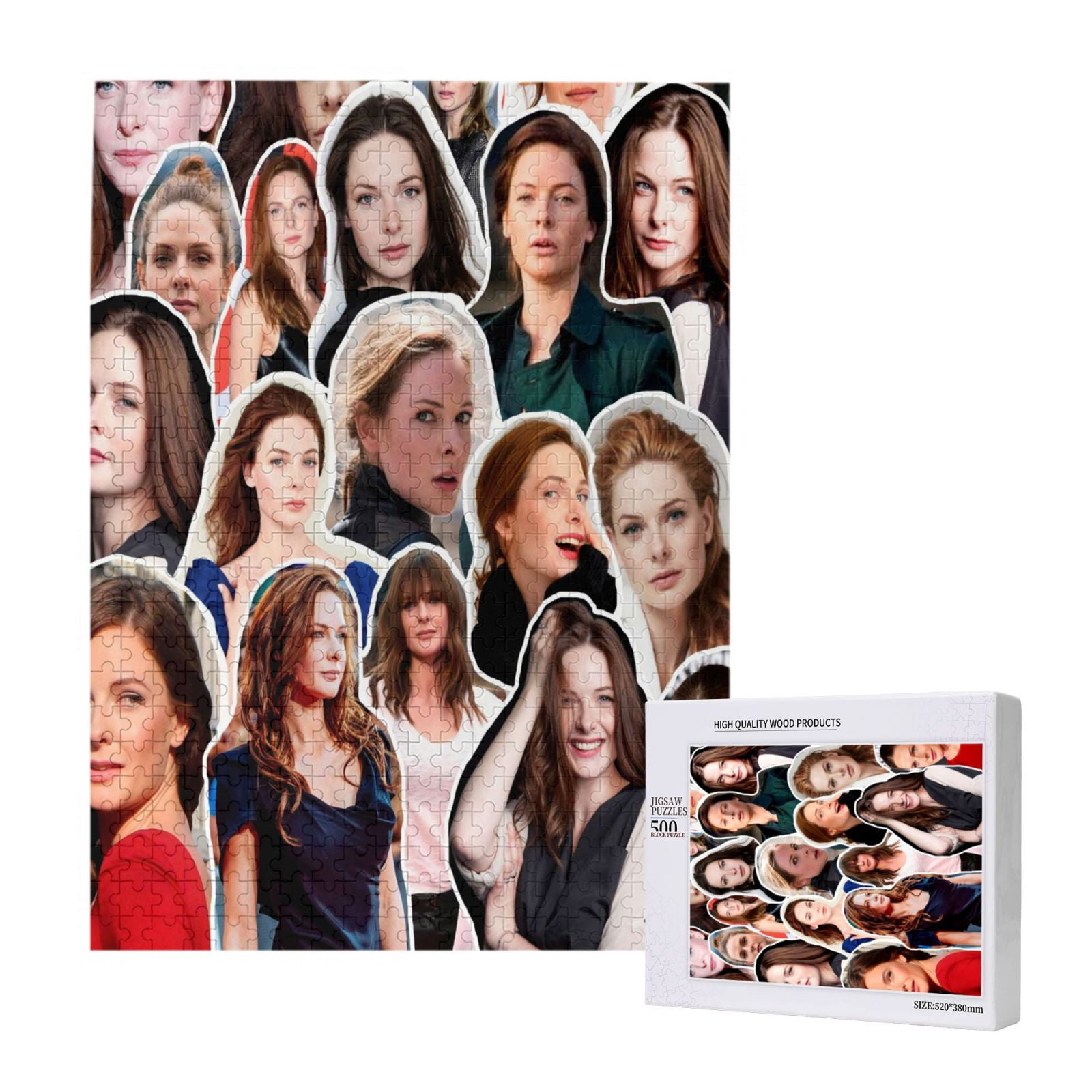 Rebecca Ferguson Jigsaw Puzzle Interactive Brain Teaser Board Game for ...