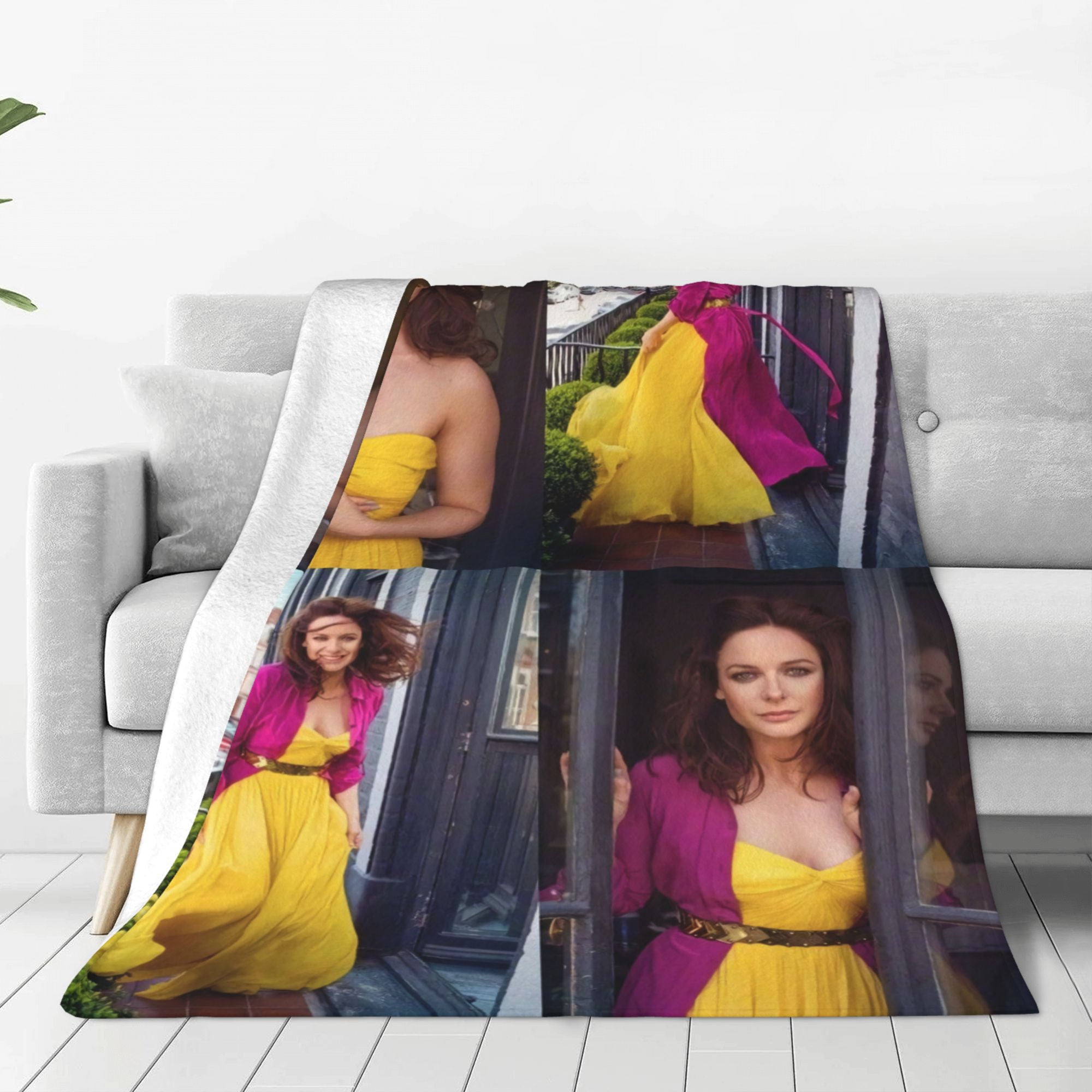 Rebecca Ferguson Throw Blanket Soft Plush Travel Blanket For Bedroom ...