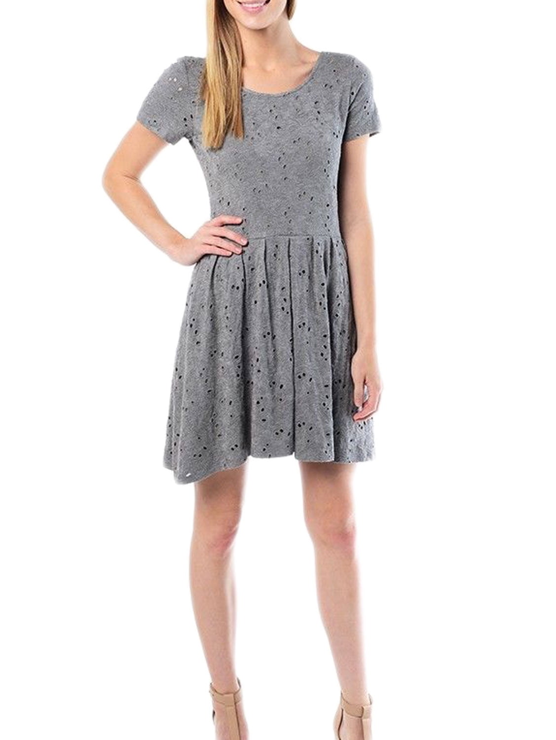 Rebecca Minkoff Women's Storm Dress Large Heather Grey - Walmart.com