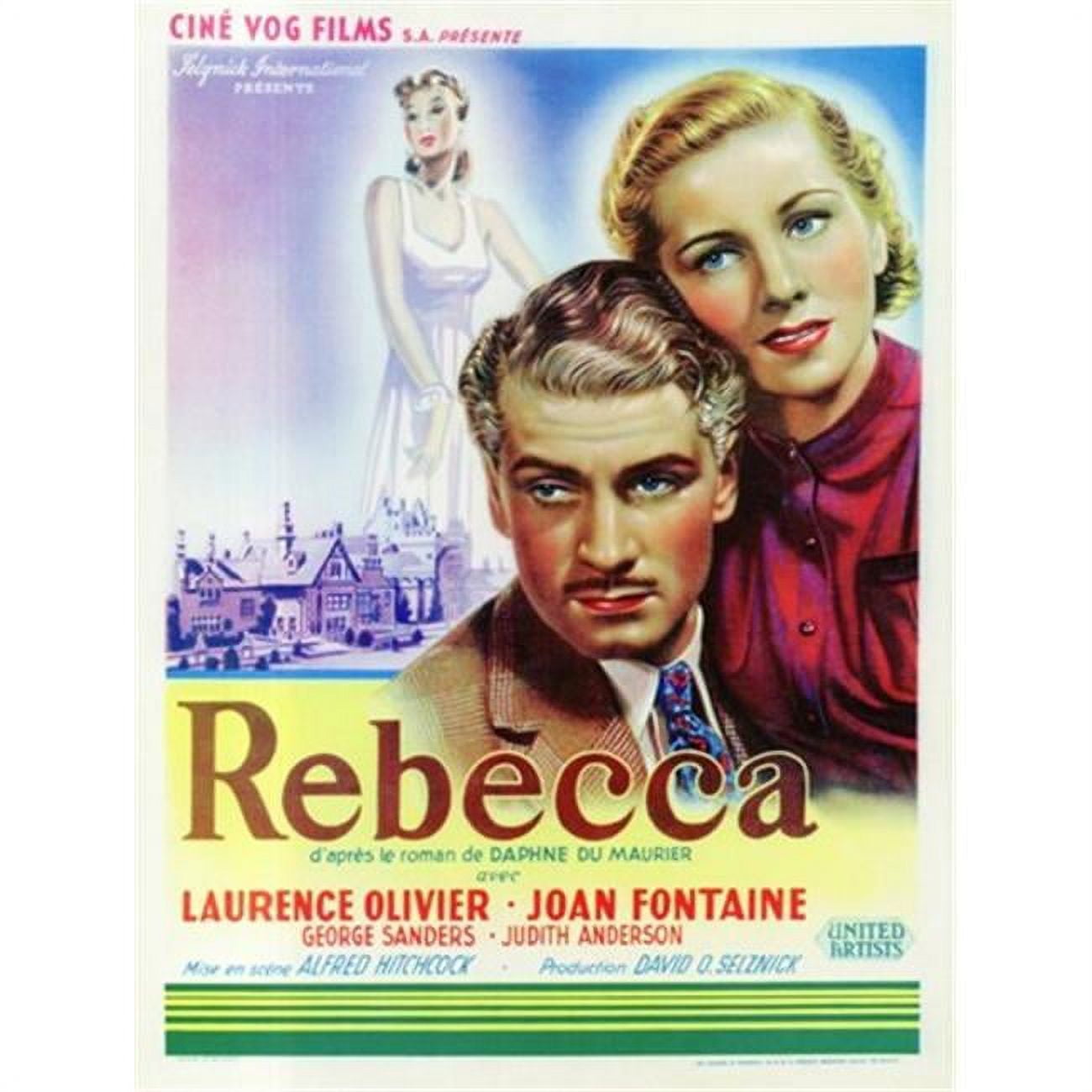Rebecca Movie Poster - 11 x 17 in. - Walmart.com