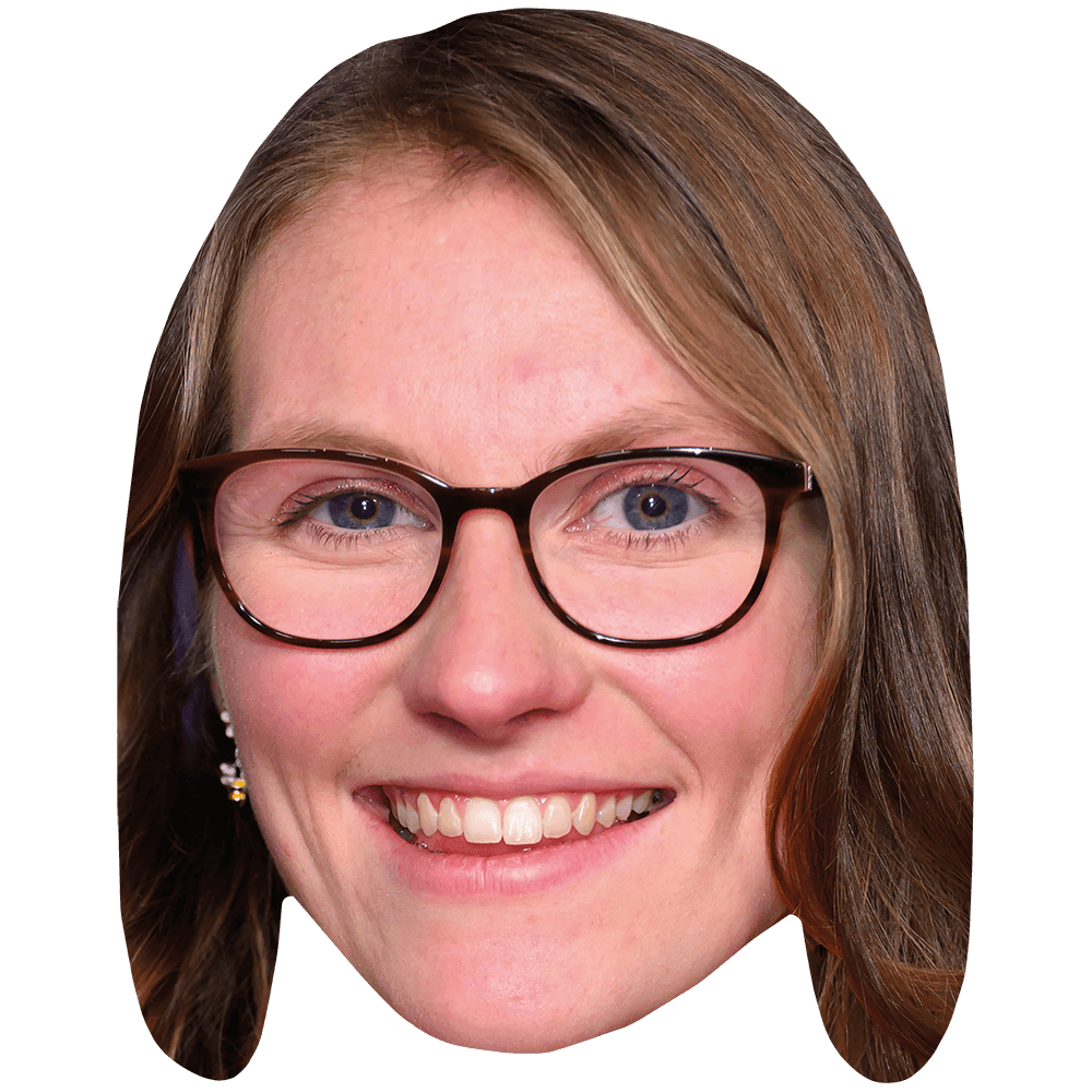 Rebecca Redfern (Glasses) Celebrity Mask, Flat Card Face, Fancy Dress ...