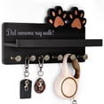 Rebee Vision Farmhouse Dog Leash Holder for Wall - Cute Key Holder Wall ...