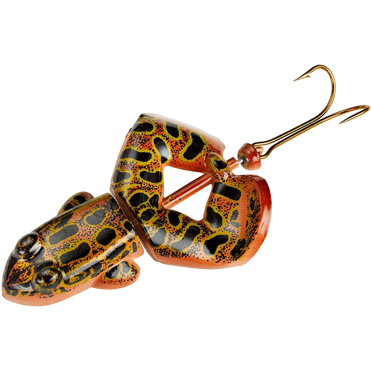 Rebel Buzz'n Frog 1/2 oz Fishing Lure - Southern Leopard Frog - Walmart.com