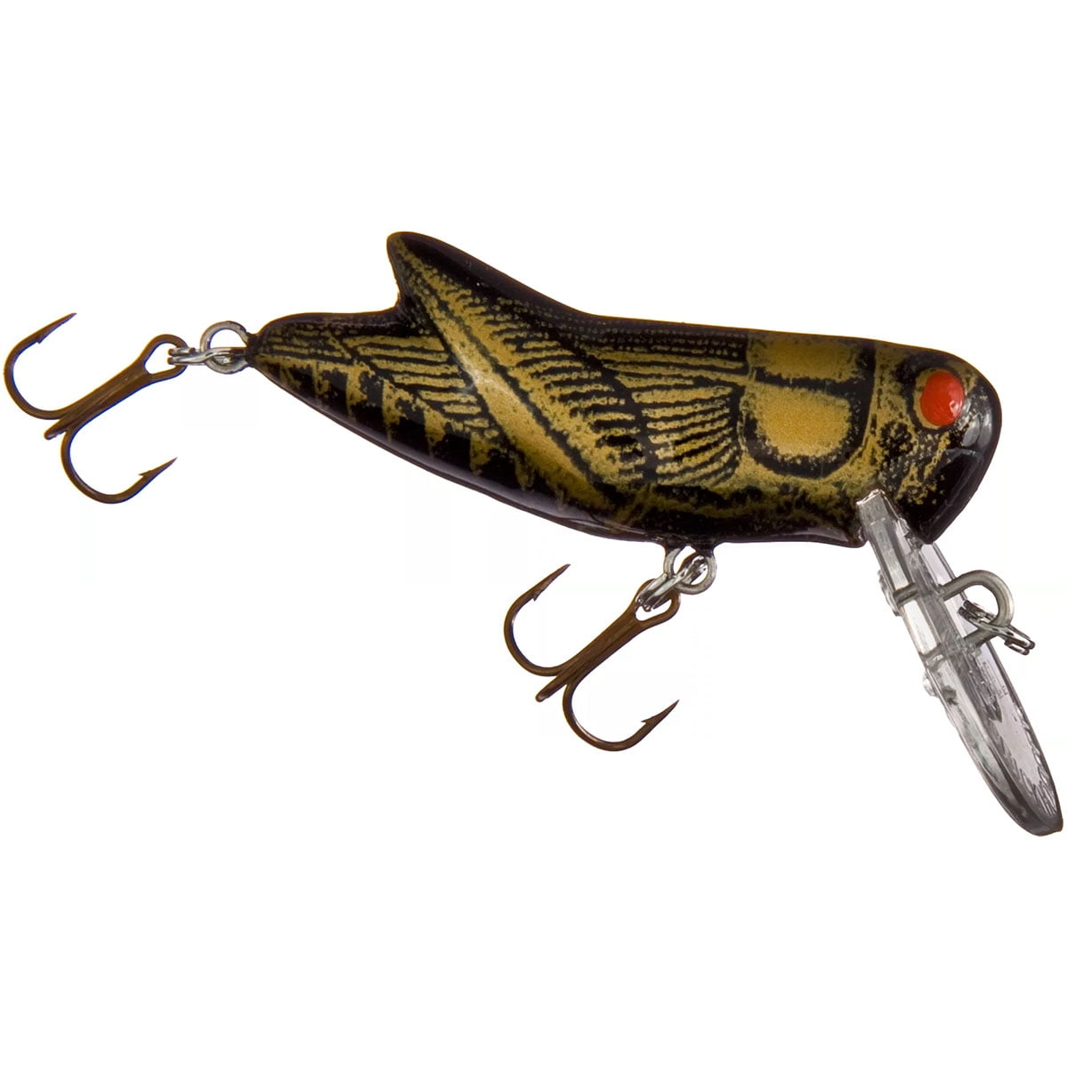 Rebel Crickhopper 3/32 oz Fishing Lure - Black Cricket - Walmart.com