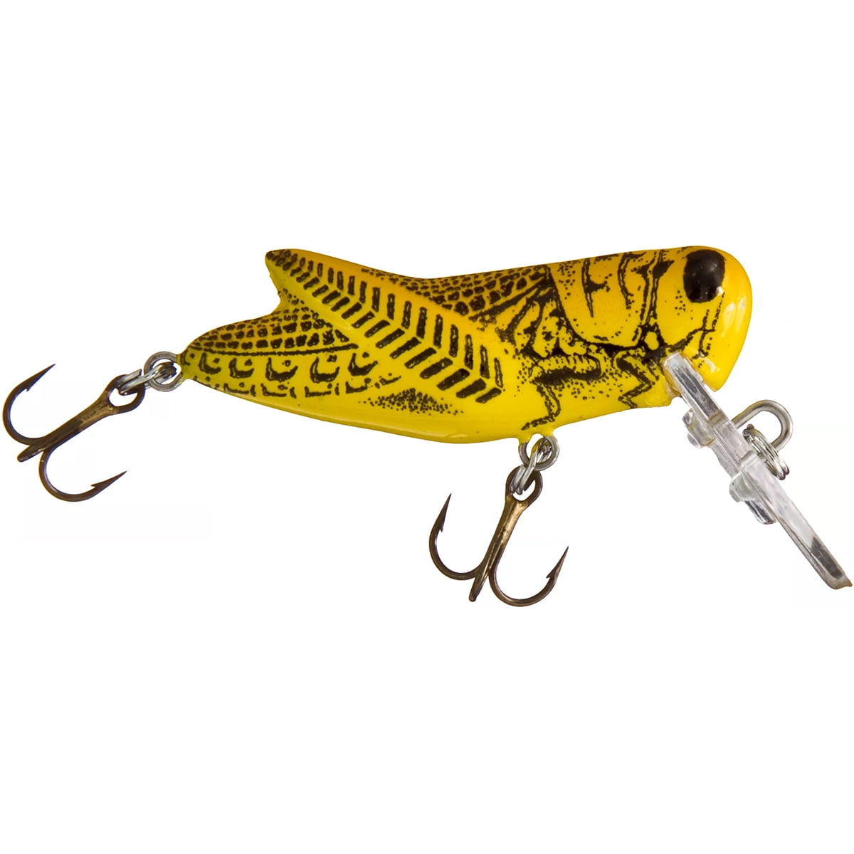 Rebel Crickhopper 3/32 oz Fishing Lure - Yellow Grasshopper - Walmart.com
