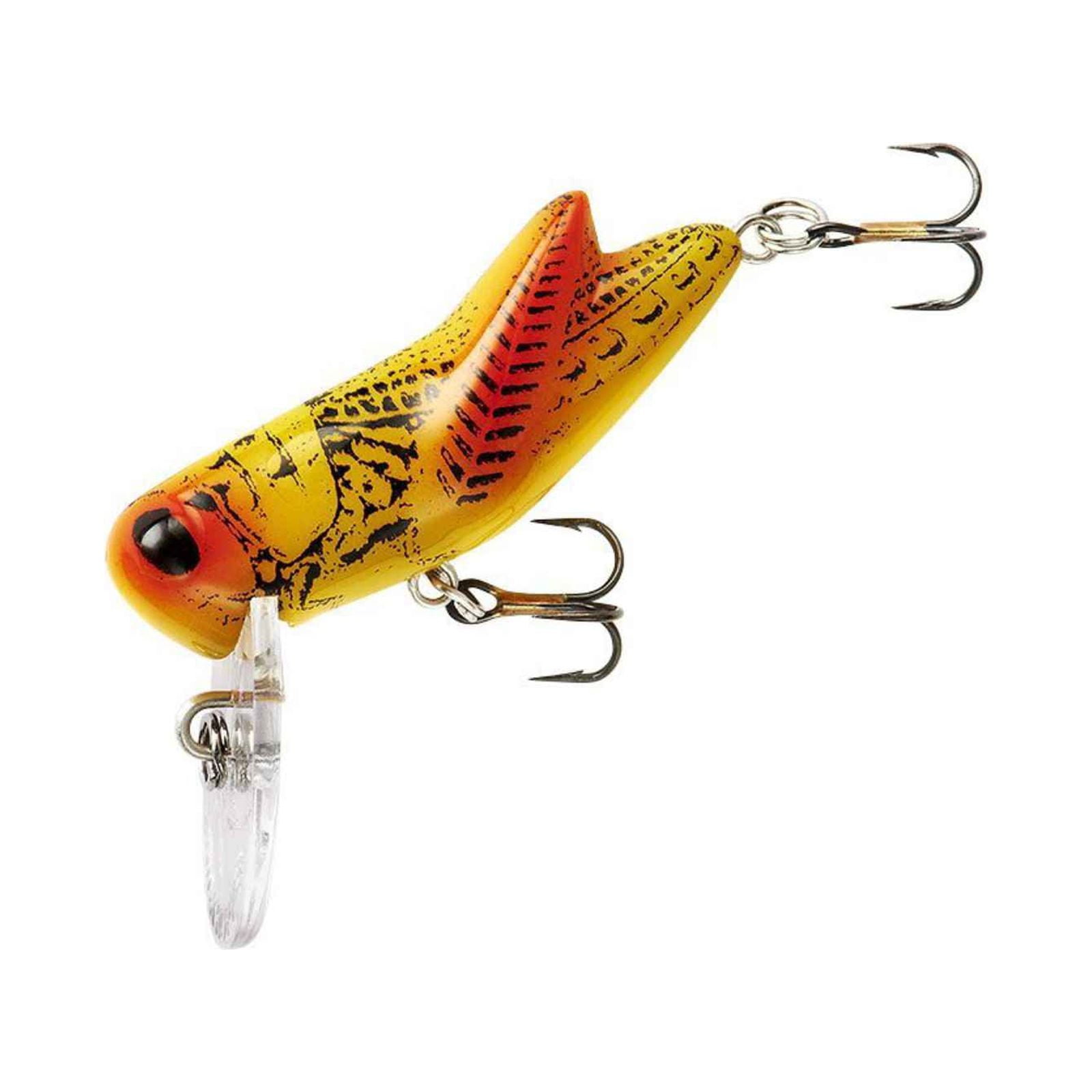 Rebel Crickhopper Fishing Lure Hard bait Sunburst 1 1/2 in 3/32 oz ...