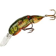 Bandit Series 100 Crankbait 2" Brown Crawdad Orange Belly 1/4 oz ...