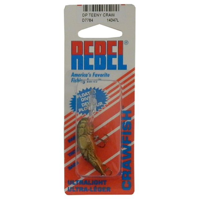 Rebel Deep Teeny Wee Moss Crawfish - Walmart.com