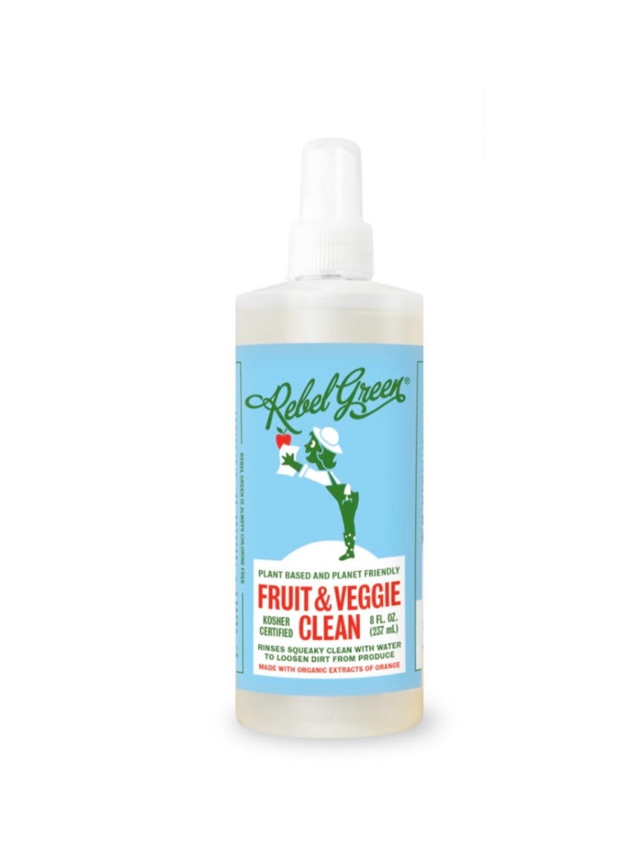 Rebel Green - Fruit And Veggie Clean - Case Of 9-8 Fz - Walmart.com