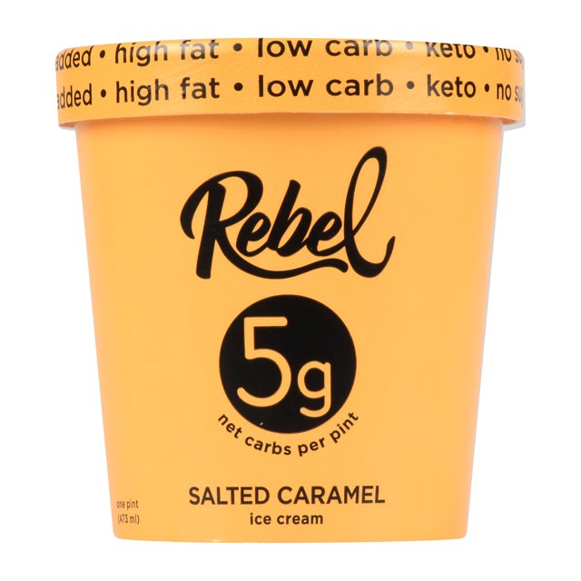 Rebel Ice Cream , Salted Caramel - Walmart.com