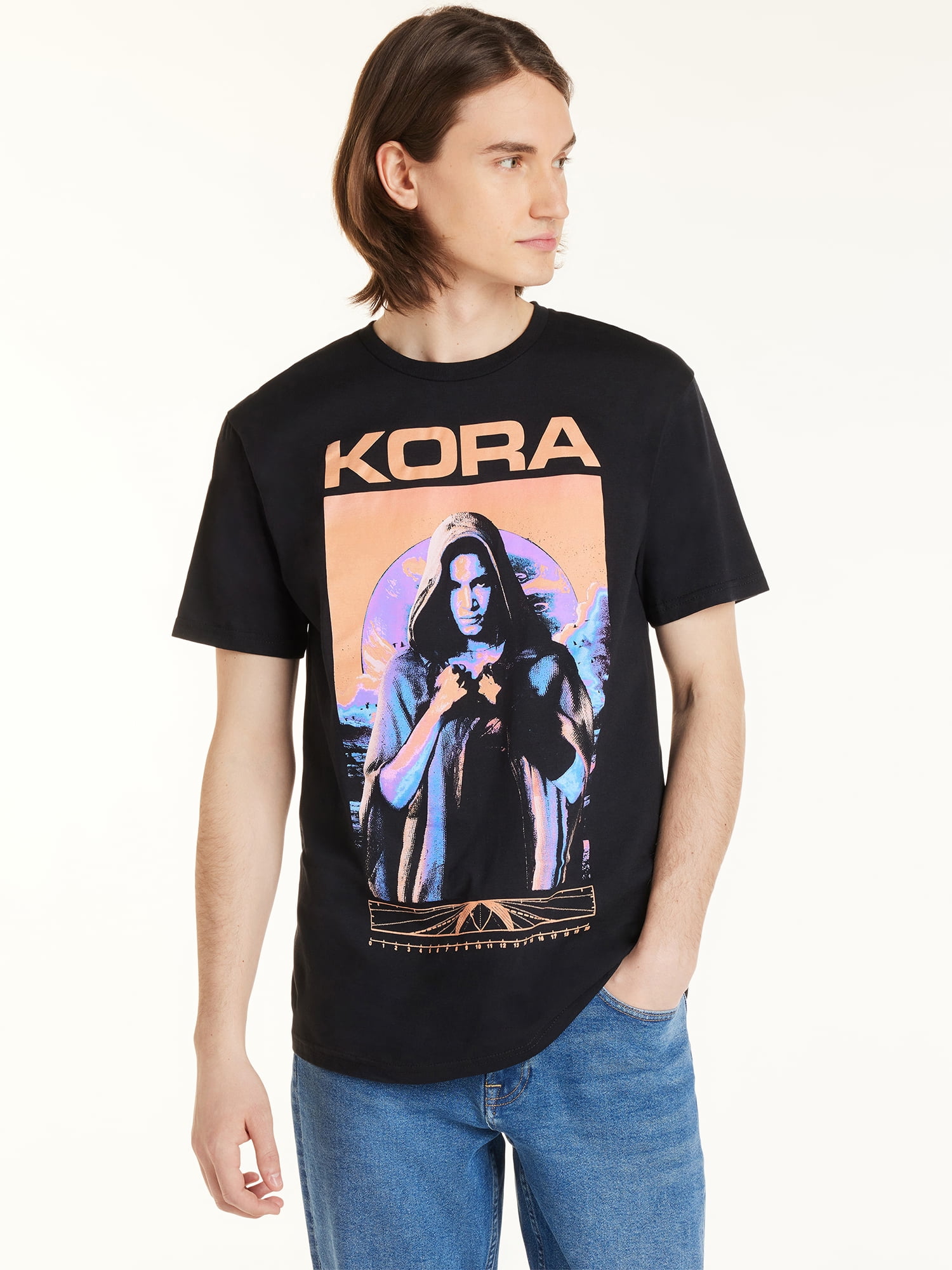 Rebel Moon Kora Men's and Big Men’s Cotton Graphic T-Shirt, Sizes S-3XL ...