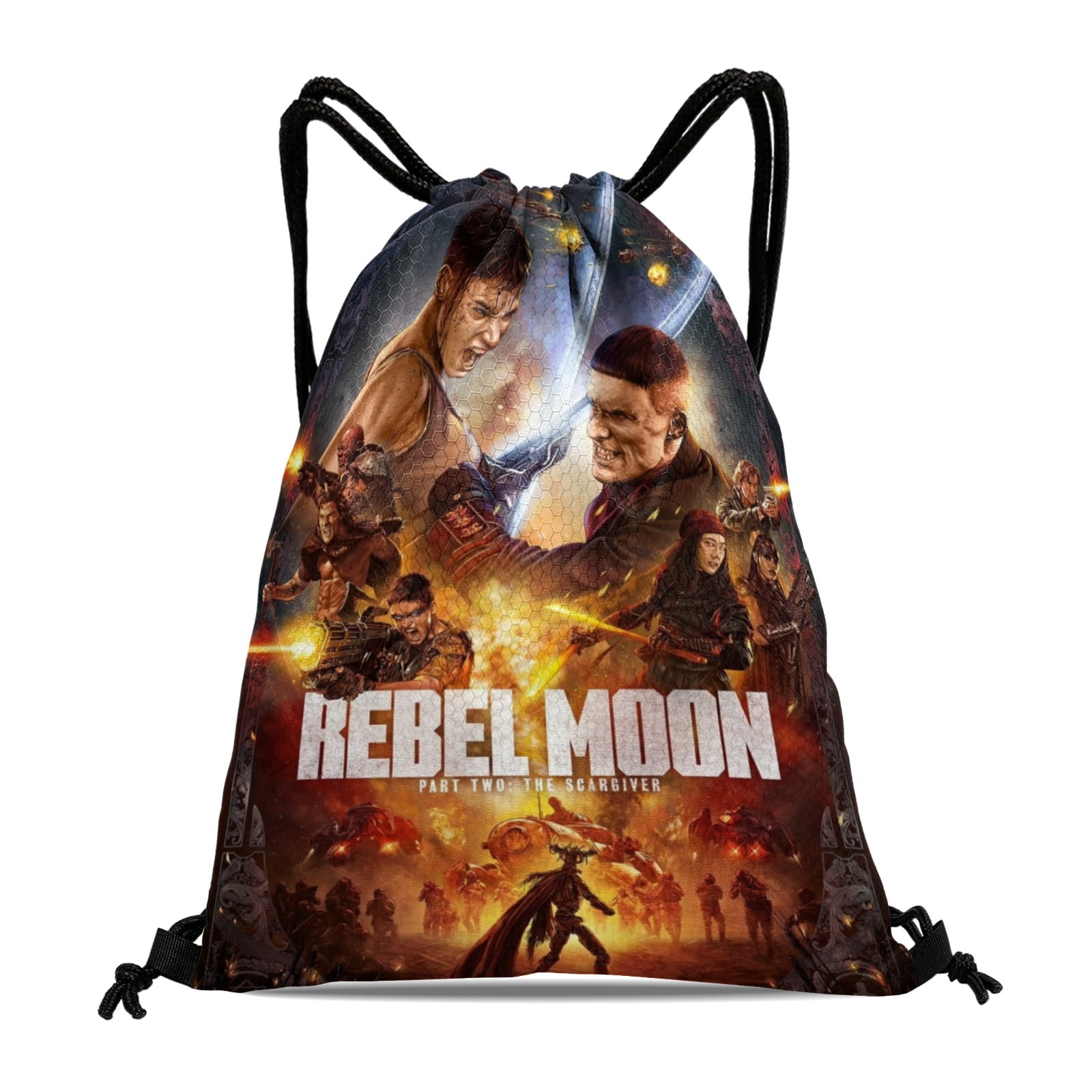 Rebel Moon Part Two The Scargiver Drawstring Backpack Bag Party Favors ...
