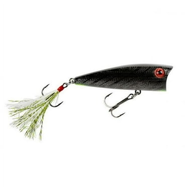 Rebel Magnum Pop-R Topwater Ole Bass 3" 1/2 oz. - Walmart.com