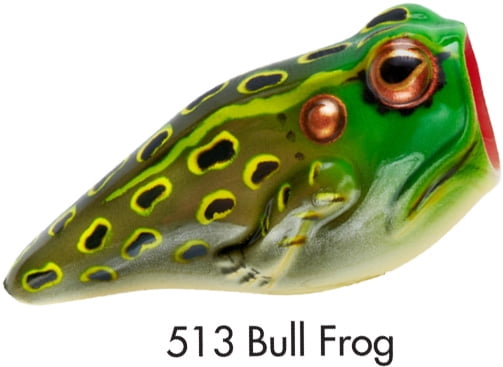 Rebel Pop'N Frog Topwater Bullfrog 1 7/8" 3/16 oz. - Walmart.com