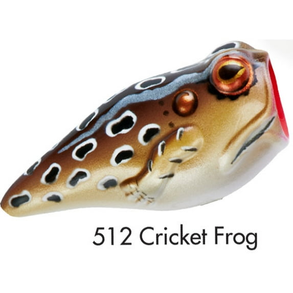 Rebel Pop'N Frog Topwater Cricket Frog 1 7/8" 3/16 oz. - Walmart.com
