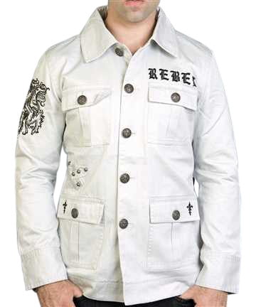 Rebel Spirit Royal Lion Jacket (Cement) - Walmart.com