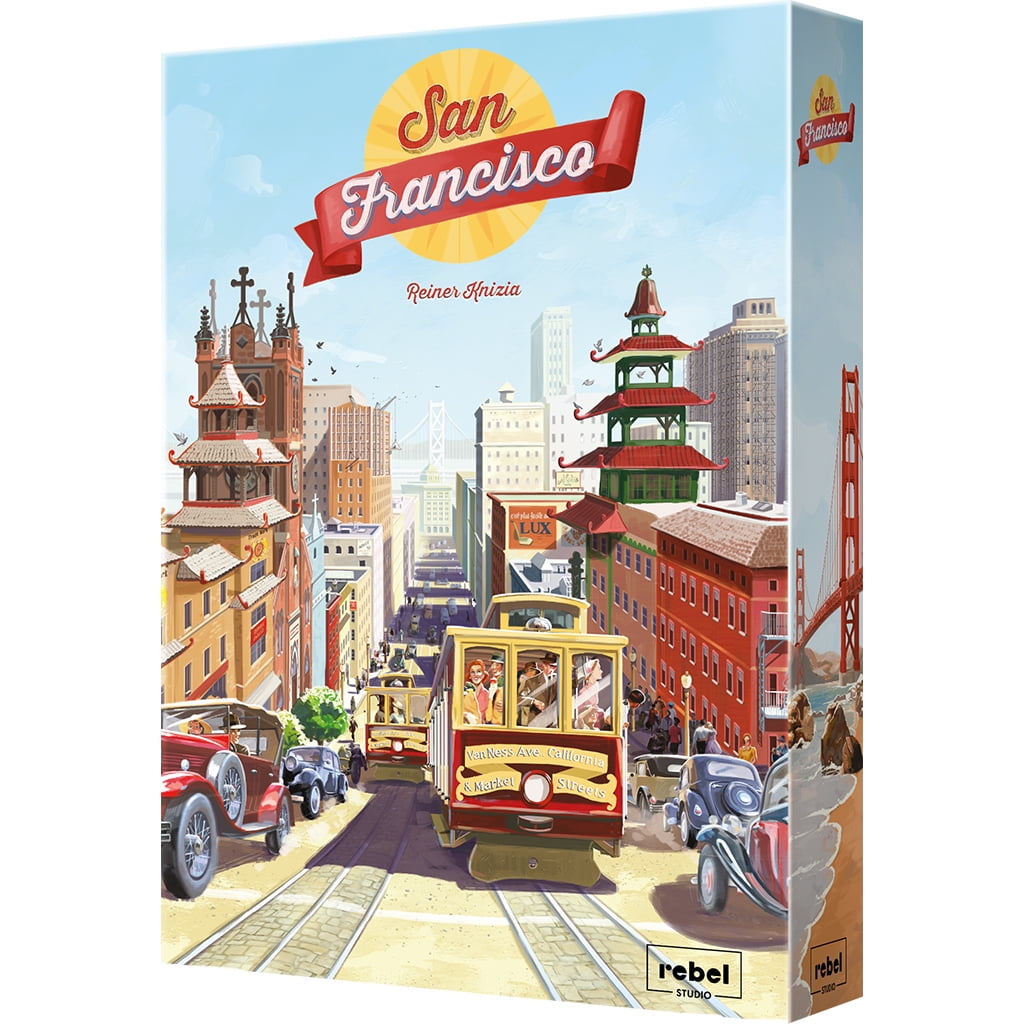 Rebel Studio San Francisco Board Game ASM SF01 - Walmart.com