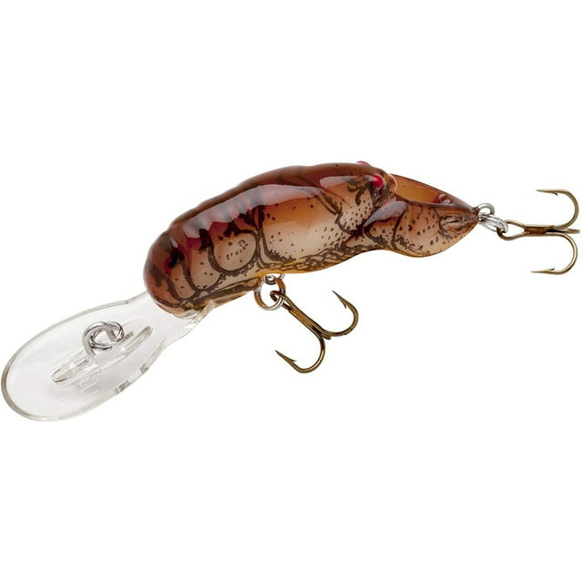 Rebel Teeny Wee Craw Crankbait Ditch Brown 1 1/2" 1/10 oz. - Walmart.com