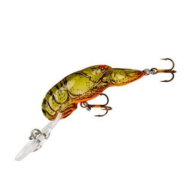 Rebel Teeny Wee Craw Fishing Lure Hard bait Stream Crawfish 1 1/2 in 1/ ...