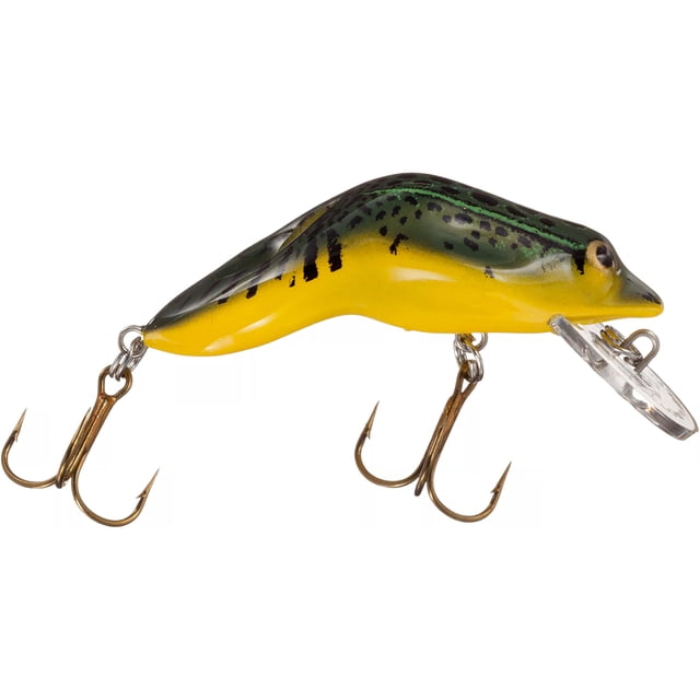 Rebel Teeny Wee Frog 1/8 oz Fishing Lure - Green Bullfrog - Walmart.com