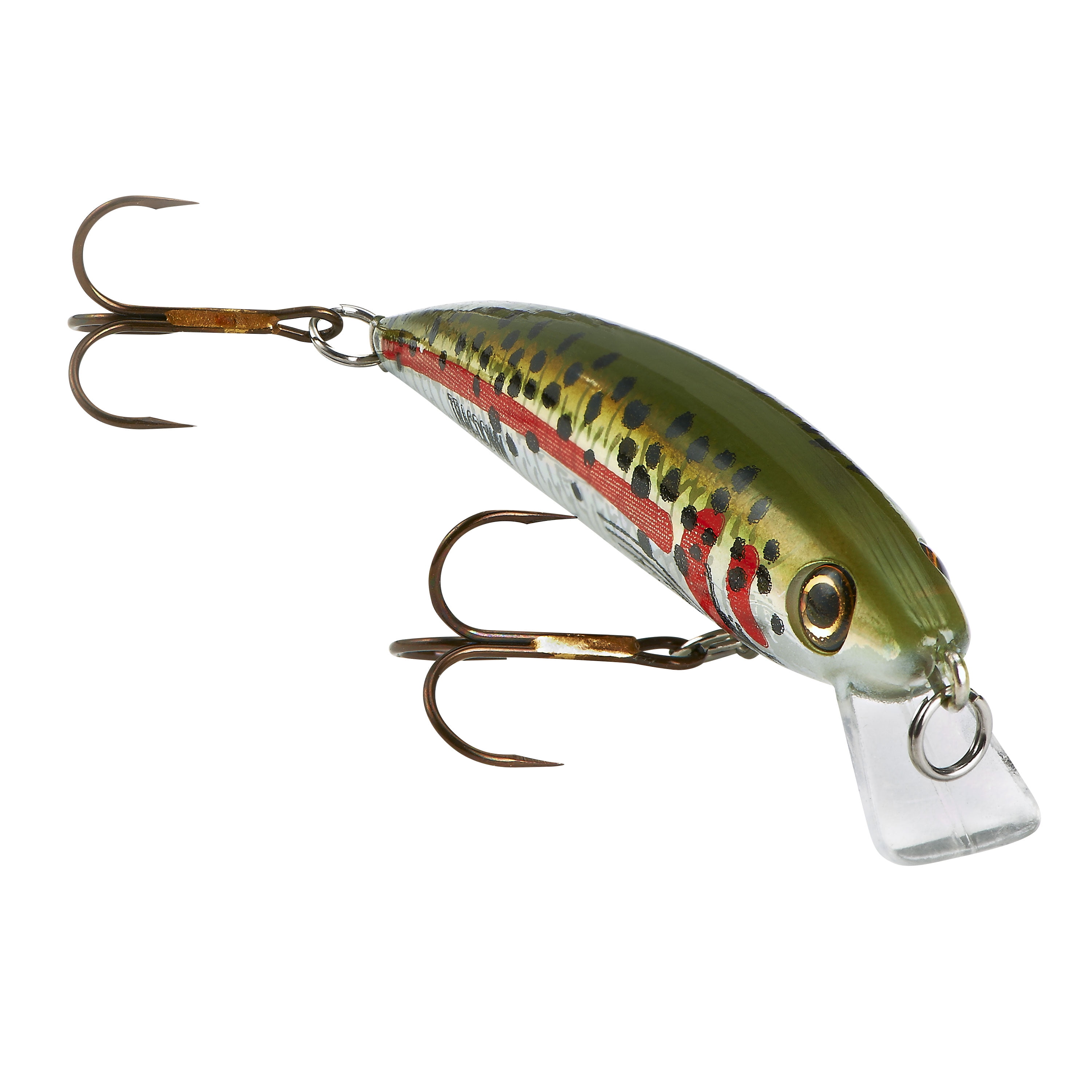 Rebel Track Down Ghost Minnow Slow Sinking Rainbow Trout 2 1/2" 1/8 oz ...
