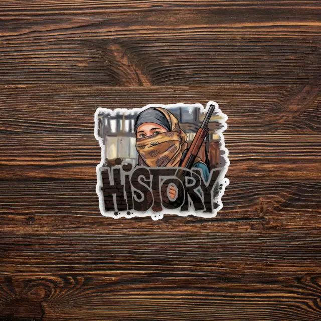 Rebel Woman Feminist History Sticker - Fight The Patriarchyphone Decal ...