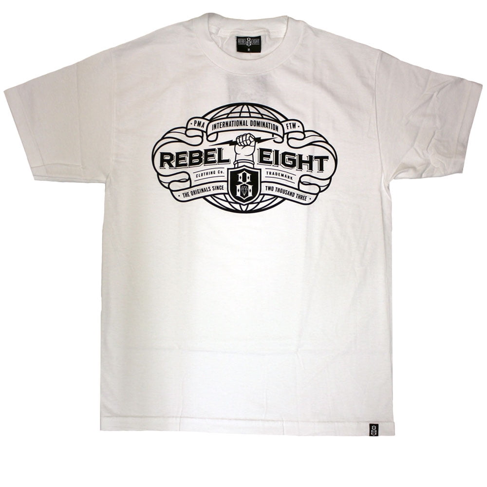 Rebel8 International Domination T-shirt White - Walmart.com