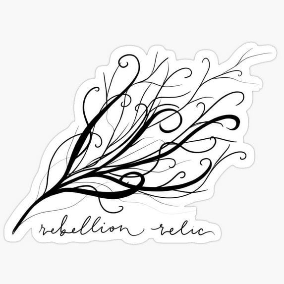 Rebellion Relic Fourth Wing Sticker Phone Decal Water Bottle Stickers ...