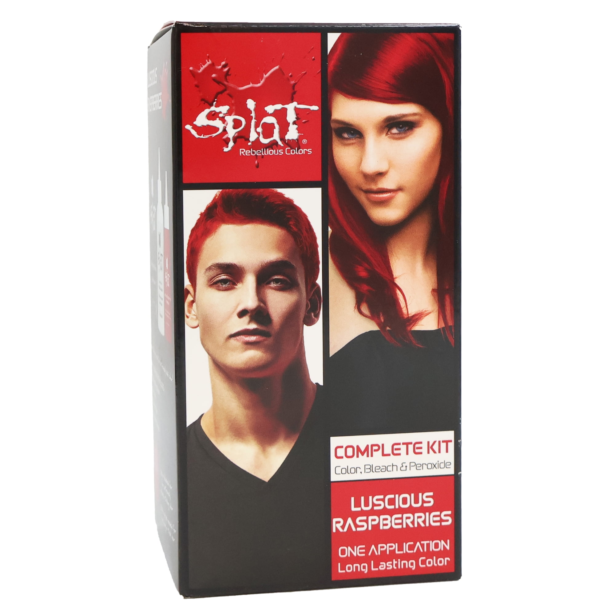 Rebellious Colors Complete Hair Color Kit Luscious Raspberries, Pack of ...
