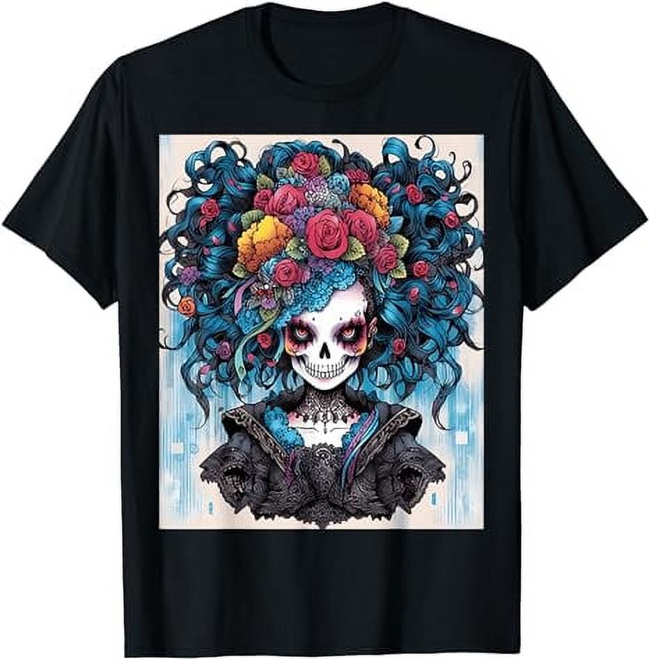 Rebellious Design : Make a Statement with our Skull Graphic T-Shirt ...