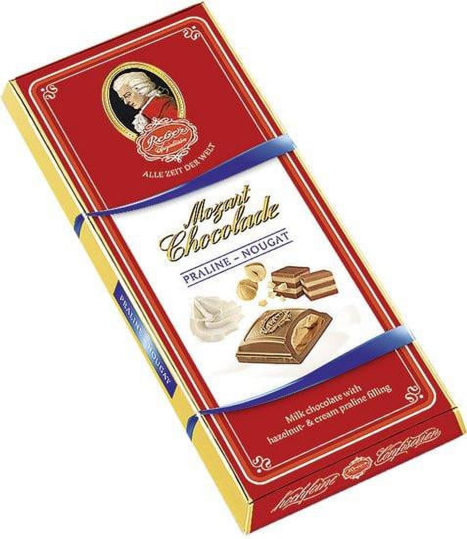 Reber Mozart Chocolate, Praline - Nougat, 100g - Walmart.com
